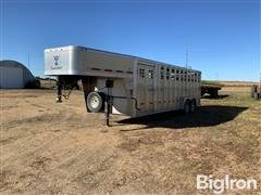 Used 2025 Wilson PSGN-5724T Ranch Hand Livestock Trailer in North Loup ...