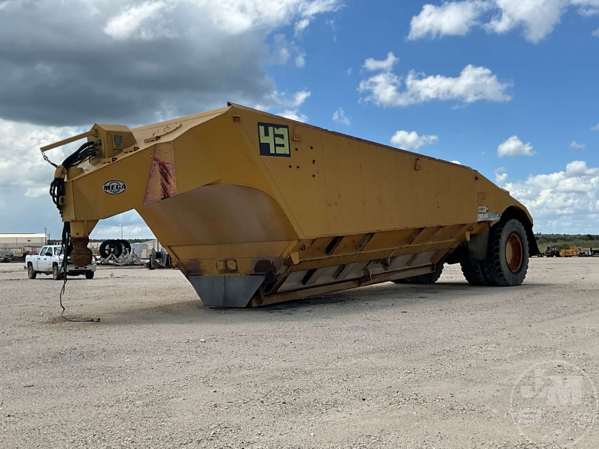Used MEGA CORP MHT175 175 TON COAL HAULER S/N: 1056496 TO FIT CAT 777F ...